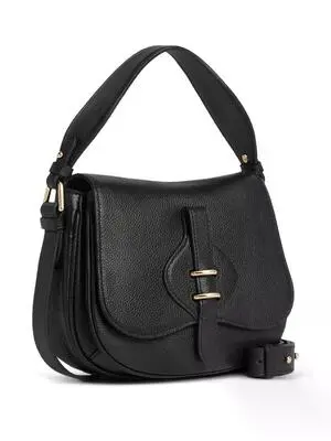 COCCINELLE Small Mavery Buckle-detail Shoulder Bag - Black
