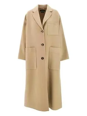 Max Mara Button-fastening Parka Coat