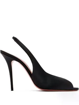 Amina Muaddi Peep Toe Shoes For Women