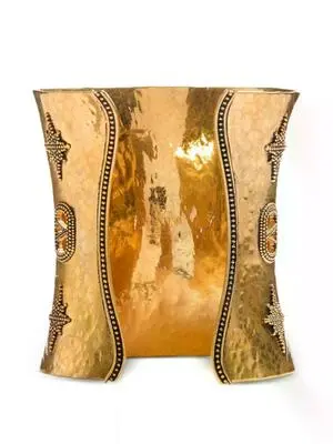 Valentino Garavani Antiqued Metal Cuff Bracelet
