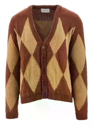 MARSEM Argyle Cardigan