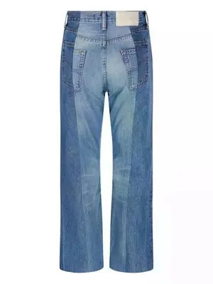 E.L.V. DENIM Panelled Jeans