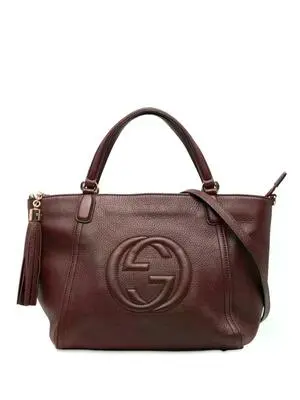 Gucci Leather Soho Cellarius Satchel