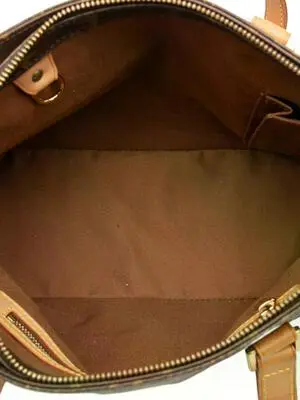 LOUIS VUITTON 2002 Monogram Cabas Piano Tote Bag - Brown