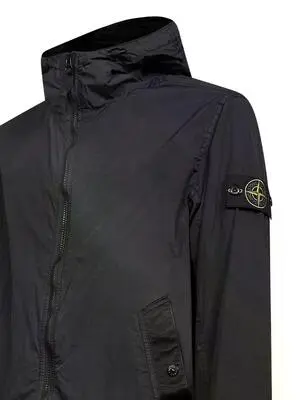 Stone Island Hooded Zip-up Jacket