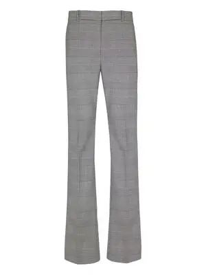 Balmain Prince-of-wales Patterned Trousers - Grey
