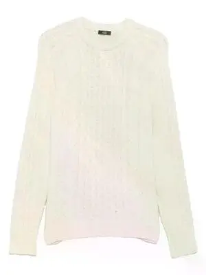 HOSIO Cable-knit Sweater
