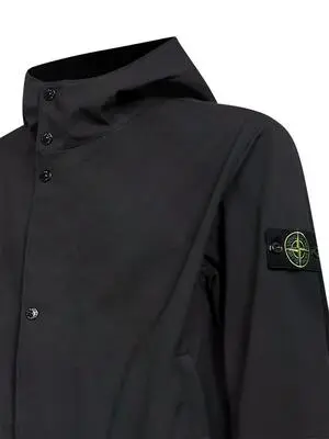 Stone Island Hooded Zip-up Jacket