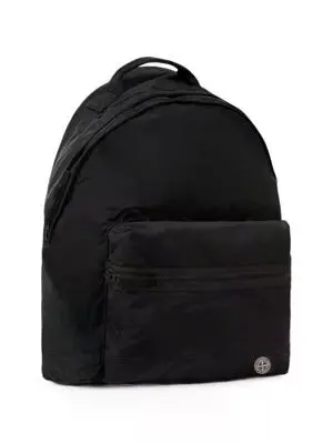 Stone Island Coated Nylon Metal Econyl® Backpack - Black