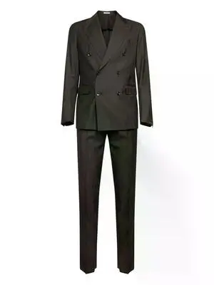 Tagliatore Jacquard Double-breasted Suit