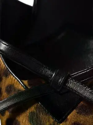 Miu Miu Printed Leather Slingback Pumps With Bow Detailing - Brown