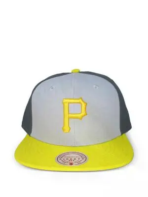 Mitchell & Ness Mlb Pittsburgh Pirates Triple Play Liberty Cap - Grey