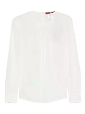 Max Mara Sheer Blouses