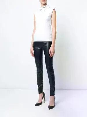MARCCAIN Leather-look Leggings