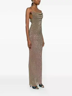 L'IDEE Cosmopolitan Sequinned Maxi Dress