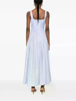 Aje Mist Ruched Midi Dress