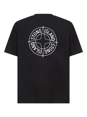 Stone Island Logo-print T-shirt - Black