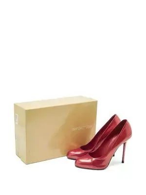 SERGIO ROSSI Patent Leather High Heel Pumps