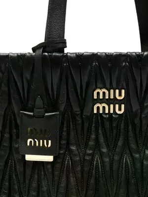 Miu Miu Leather Tote Bag