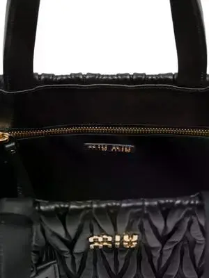 Miu Miu Leather Tote Bag