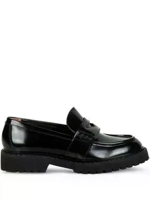LAURA B Leather Loafers