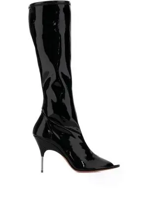 Amina Muaddi Knee High Boots For Women