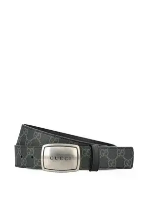 Gucci Logo Buckle Belt - Grey