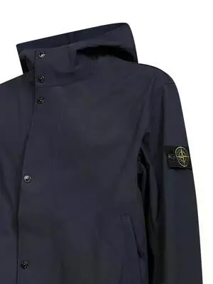 Stone Island Hooded Zip-up Jacket