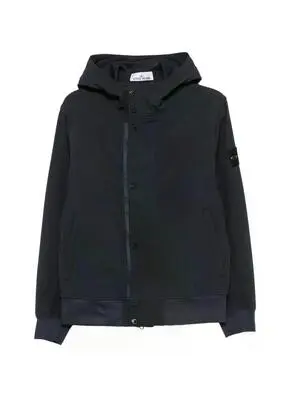 Stone Island Logo-patch Hooded Jacket