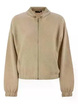 Fabiana Filippi Bomber Jacket With Drawstring Neck