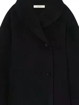 THE ROW Double-breasted Coat - Black