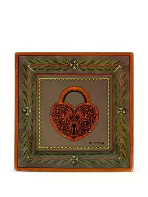 Etro Ceramic Tray - Brown