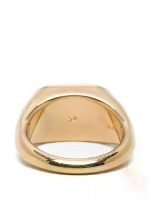 Celine Signet Logo-engraved Ring