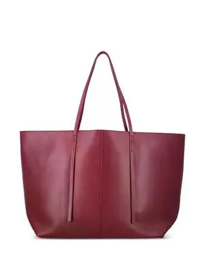 BY MALENE BIRGER Abilla Leather Tote Bag - Red