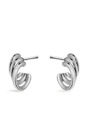 SHAUN LEANE Bound Hoop Earrings