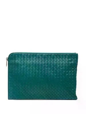 Bottega Veneta Green Clutches