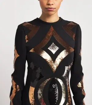 Emilio Pucci Sequinned Maxi Dress