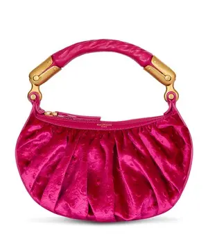 Balmain Mini Ebene Top-handle Bag - Pink