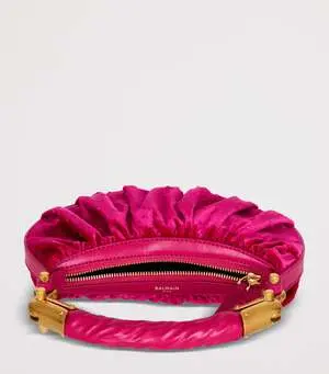 Balmain Mini Ebene Top-handle Bag - Pink