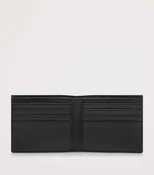 TOM FORD Leather Bifold Wallet - Black