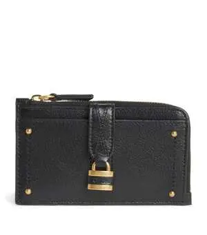 Chloé Small Grained Leather Paddington Purse - Black