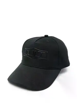 CULT Logo-appliqué Cap - Black