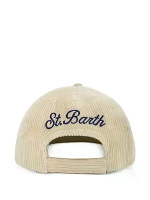 MC2 SAINT BARTH Embroidered Corduroy Cap