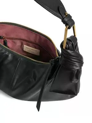 COCCINELLE Knot-detail Shoulder Bag - Black