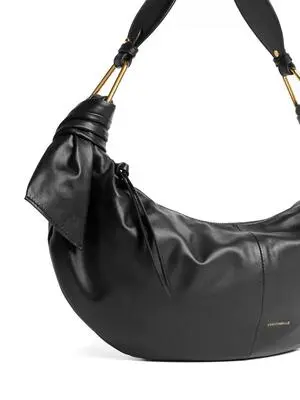 COCCINELLE Knot-detail Shoulder Bag - Black