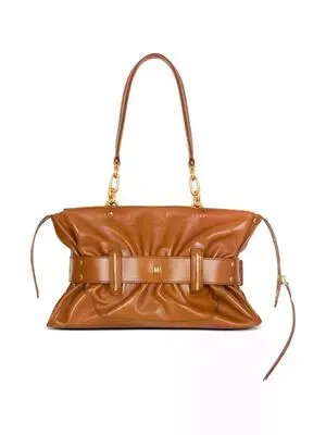 Balmain Anthem Shoulder Bag - Brown