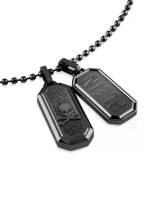 Philipp Plein Crystal Embellished Necklace