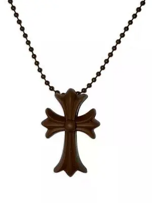 Chrome Hearts Cross Pendant Necklace - Brown