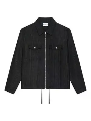 Givenchy Silver-tone Hardware Checked Jacket