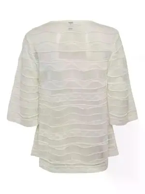Missoni Patterned Knit Round-neck Top
